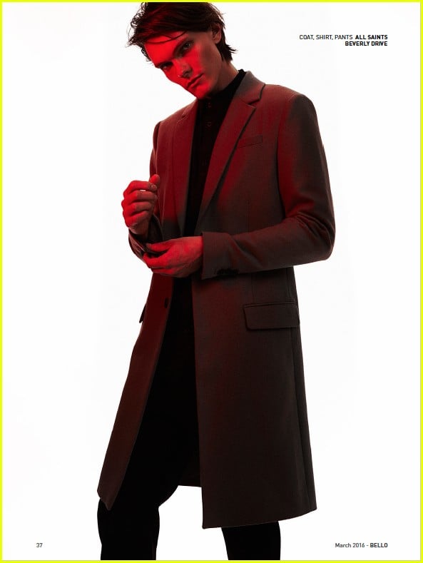 Luke Baines Is the Boy In The Photographs for 'Bello' Mag: Photo ...