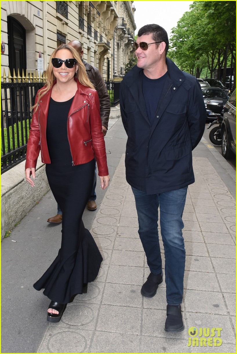 Mariah Carey & Fiance James Packer Shop Together in Paris: Photo ...