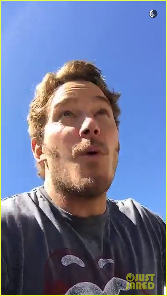 Chris Pratt Joins Snapchat - See His First Posts!: Photo 3623225 ...