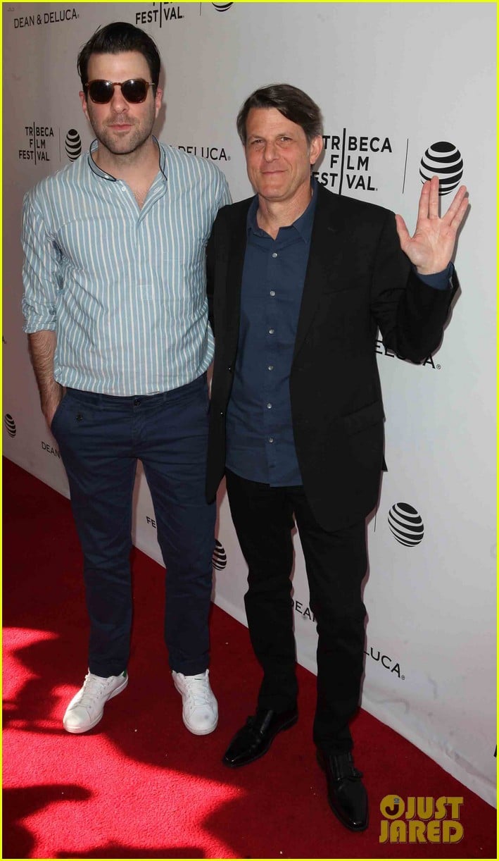 Zachary Quinto Helps Leonard Nimoy's Son Adam Premiere 'For The Love Of Spock'!: Photo 3635227 ...
