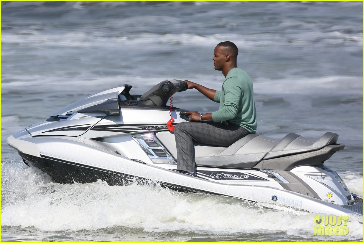 Dwayne Johnson Films 'Baywatch' Action Scenes on the Waves!: Photo ...
