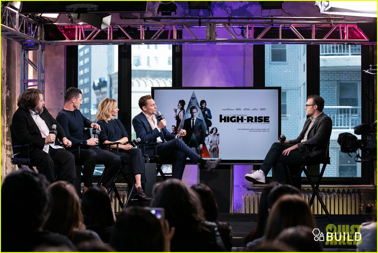 Sienna Miller & Tom Hiddleston Premiere 'High-Rise' With Luke Evans at ...