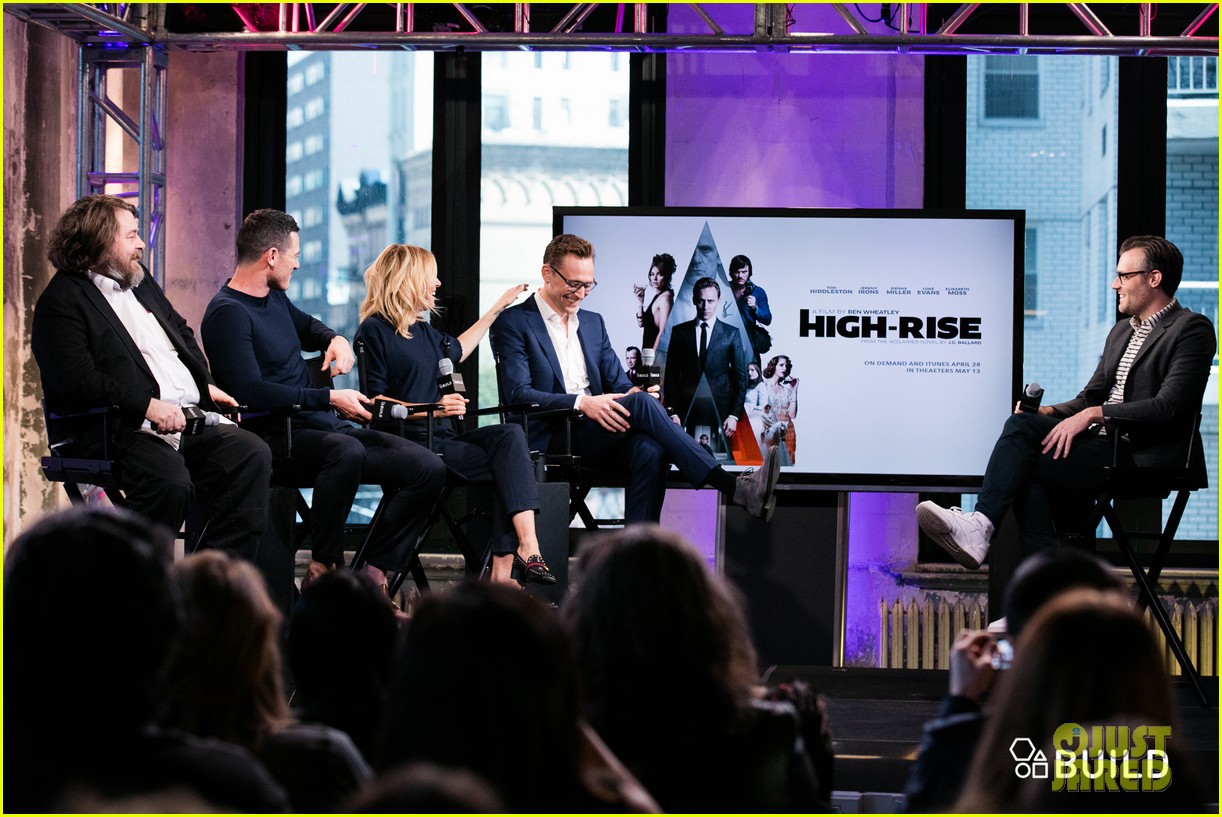 Sienna Miller & Tom Hiddleston Premiere 'High-Rise' With Luke Evans at ...