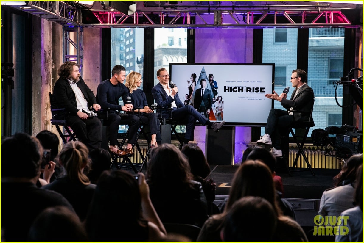 Sienna Miller & Tom Hiddleston Premiere 'High-Rise' With Luke Evans at ...