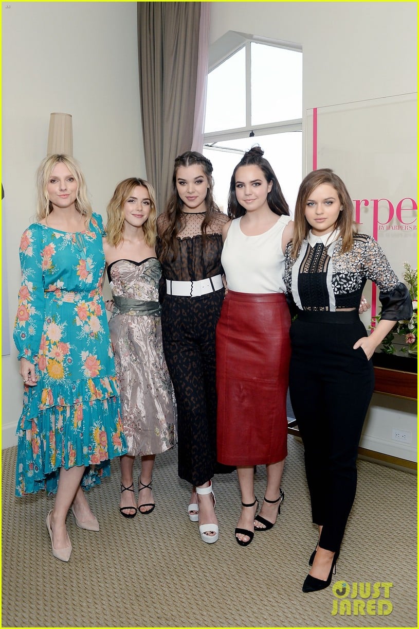 Hailee Steinfeld Celebrates Her 'Harper' Cover with Joey King, Kiernan ...