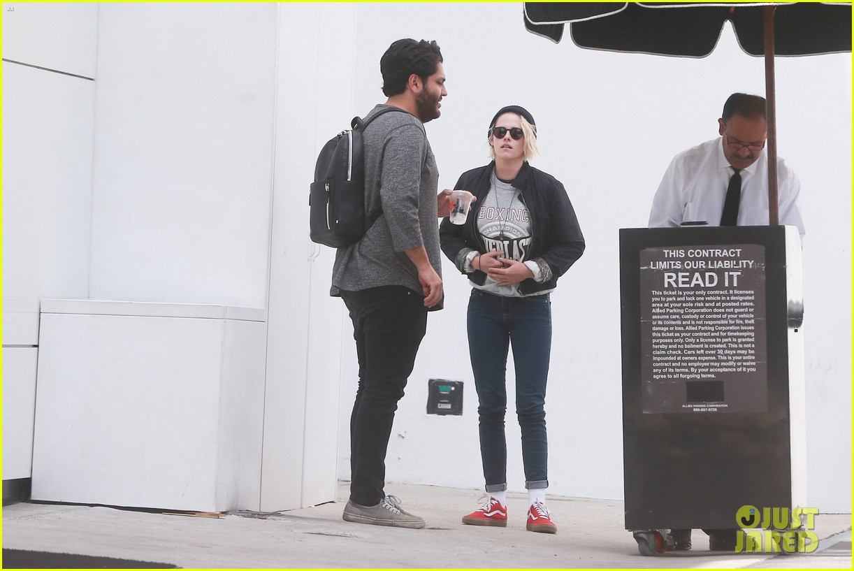 Kristen Stewart Shares a Laugh with BFF CJ Romero: Photo 3643905 | Kristen Stewart Photos | Just ...
