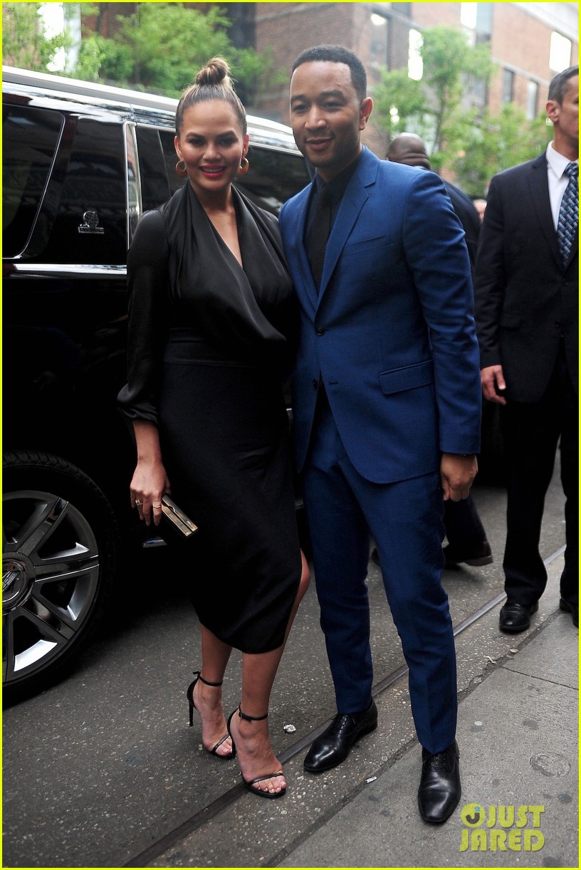 Chrissy Teigen & John Legend Have a Date Night at 'Turn Me Loose ...