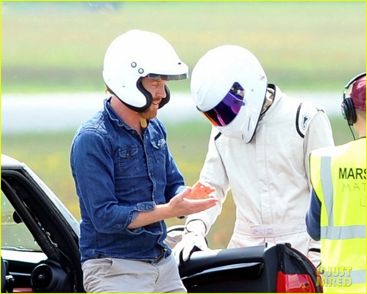 Damian Lewis Films Guest Appearance on 'Top Gear' in London: Photo ...