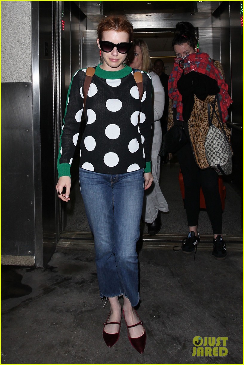 Emma Roberts Wears Her Met Gala Braids In Los Angeles: Photo 3647989 ...