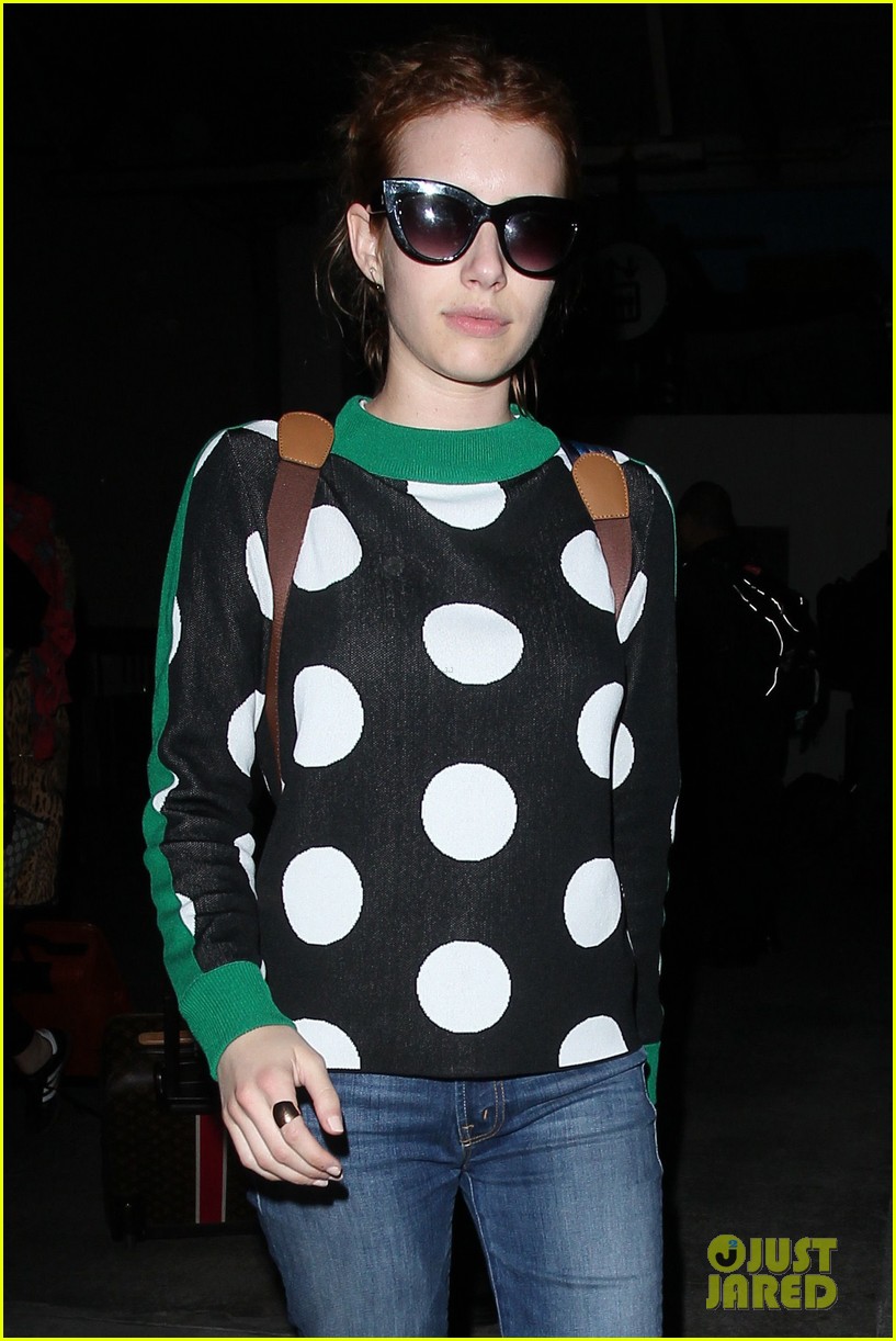 Emma Roberts Wears Her Met Gala Braids In Los Angeles: Photo 3648005 ...