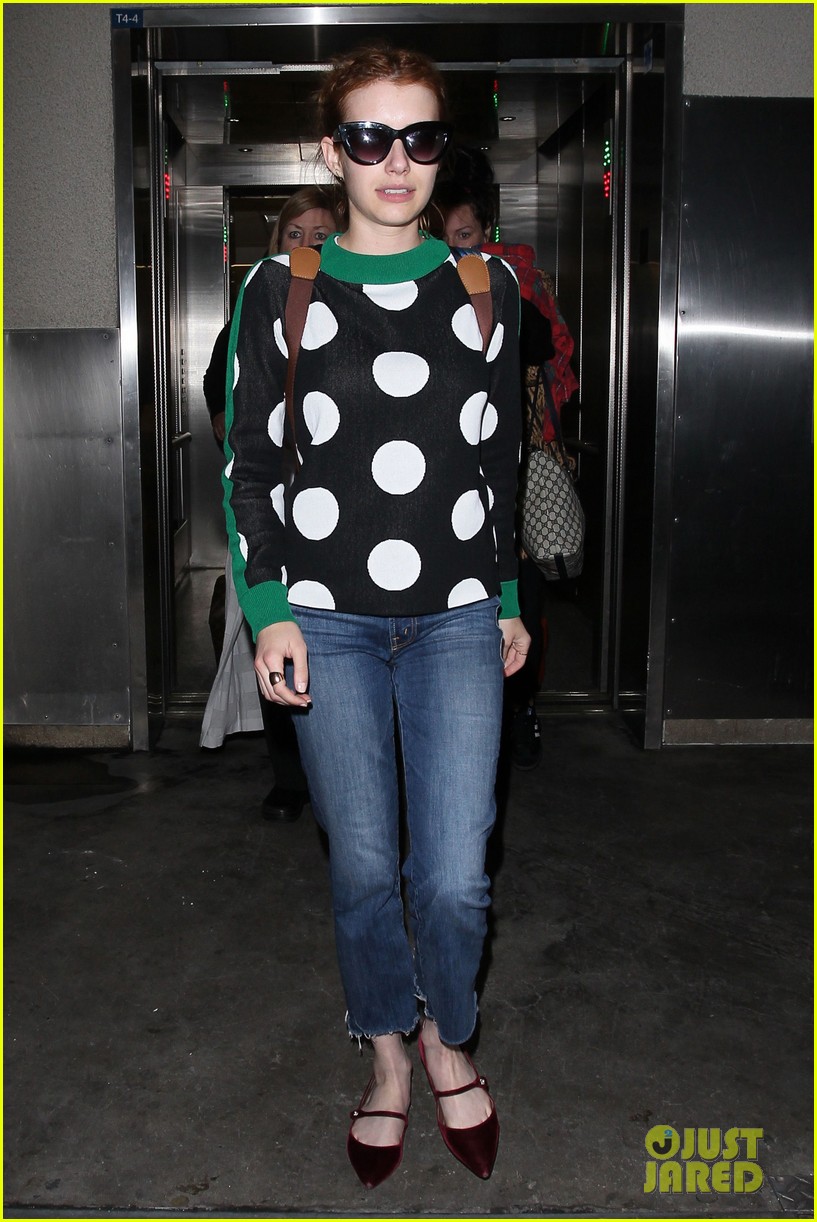 Emma Roberts Wears Her Met Gala Braids In Los Angeles: Photo 3648006 ...