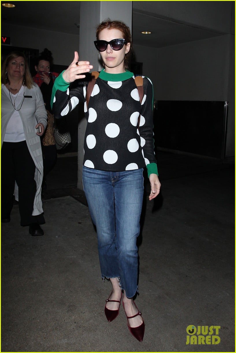 Emma Roberts Wears Her Met Gala Braids In Los Angeles: Photo 3648011 ...