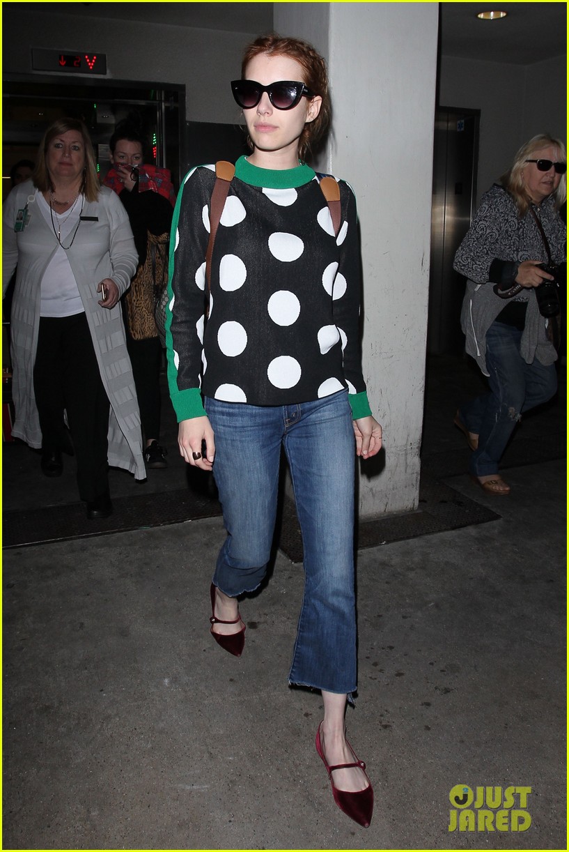 Emma Roberts Wears Her Met Gala Braids In Los Angeles: Photo 3648015 ...