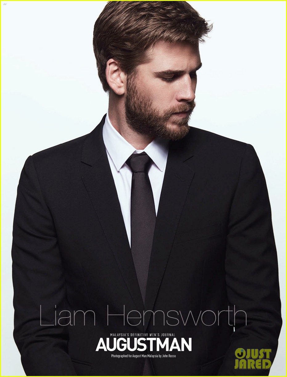 Liam Hemsworth Covers 'August Man' Magazine's June 2016 Issue ...
