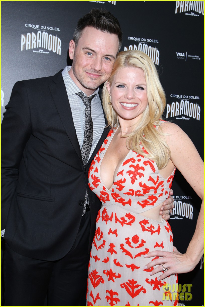 Megan Hilty & Colin Donnell Couple Up At Cirque du Soleil's 'Paramour ...