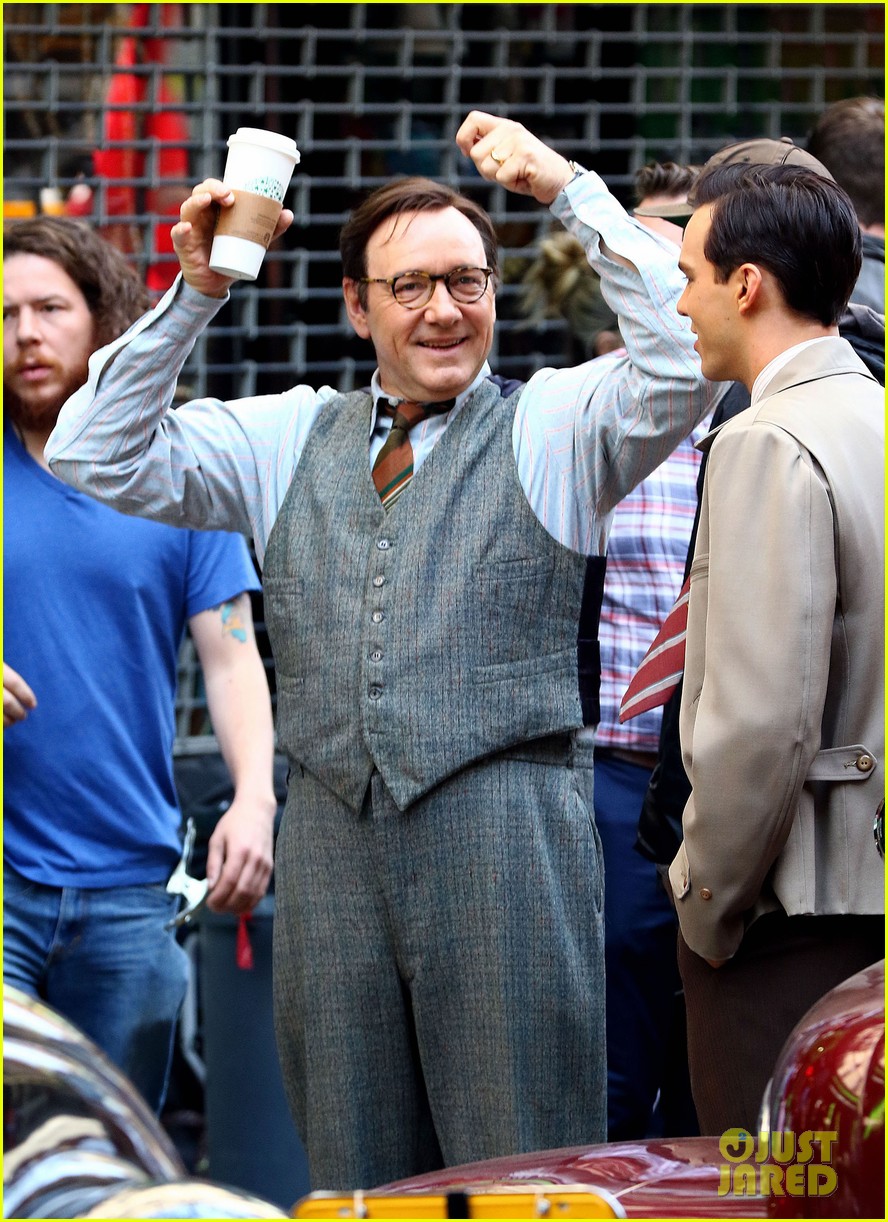 Kevin Spacey & Nicholas Hoult Continue Work on 'Rebel in the Rye ...