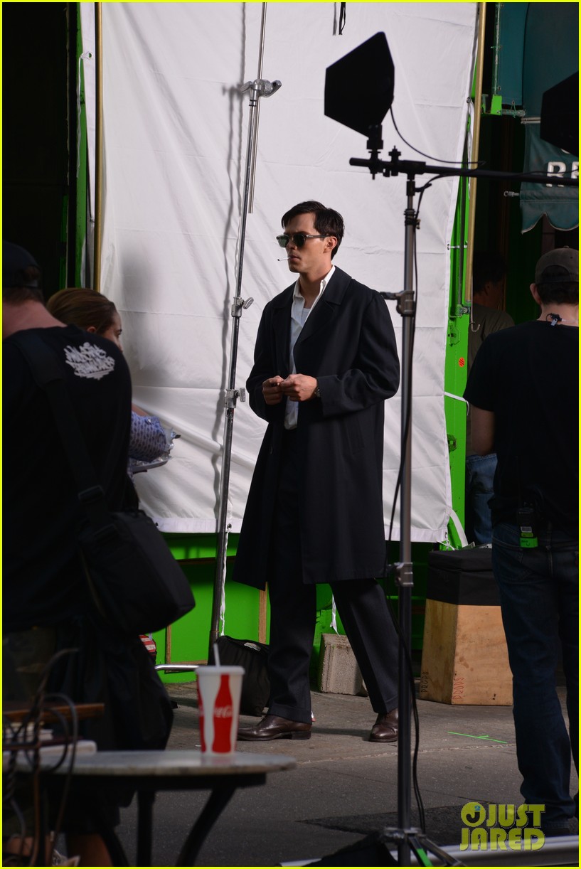 Kevin Spacey & Nicholas Hoult Continue Work on 'Rebel in the Rye ...