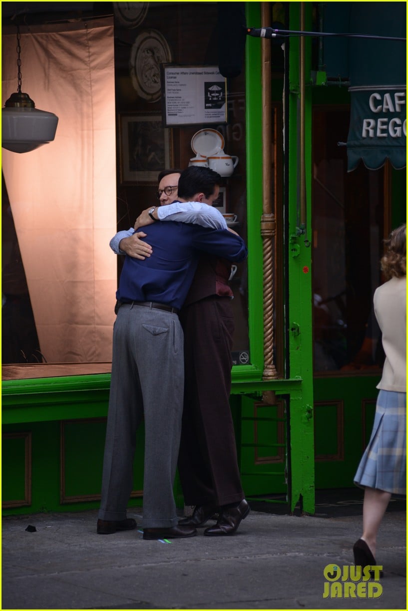 Kevin Spacey & Nicholas Hoult Continue Work on 'Rebel in the Rye ...