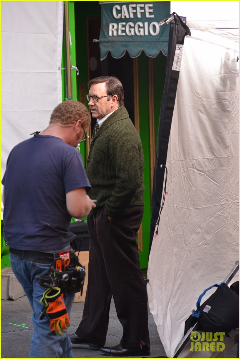 Kevin Spacey & Nicholas Hoult Continue Work on 'Rebel in the Rye ...