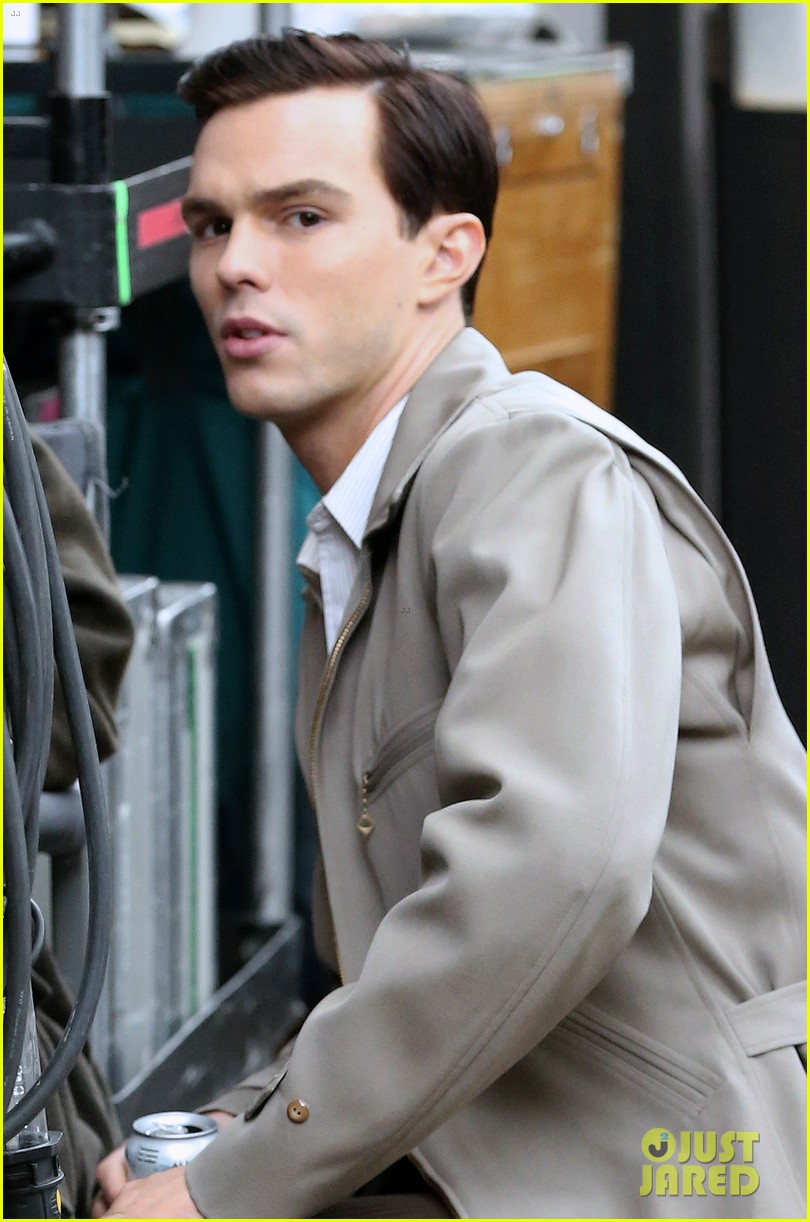 Nicholas Hoult & Kevin Spacey Start Filming 'Rebel in the Rye': Photo ...
