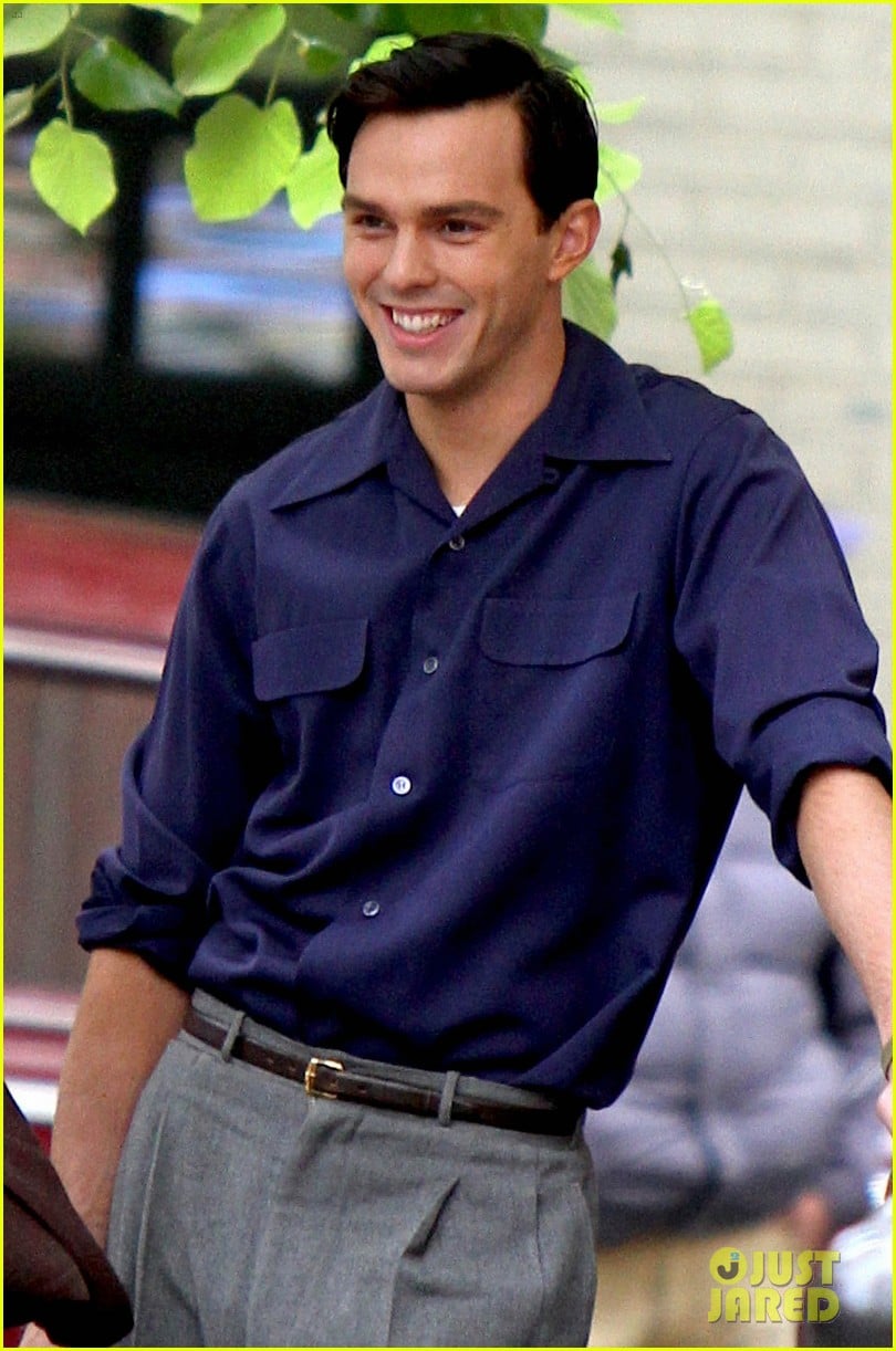 Nicholas Hoult & Kevin Spacey Start Filming 'Rebel in the Rye': Photo ...