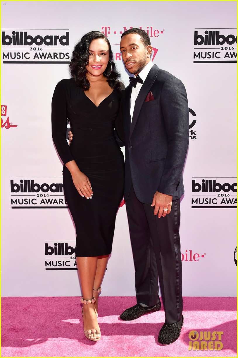 Ludacris Plants Kiss on Wife Eudoxie at Billboard Music Awards 2016 ...