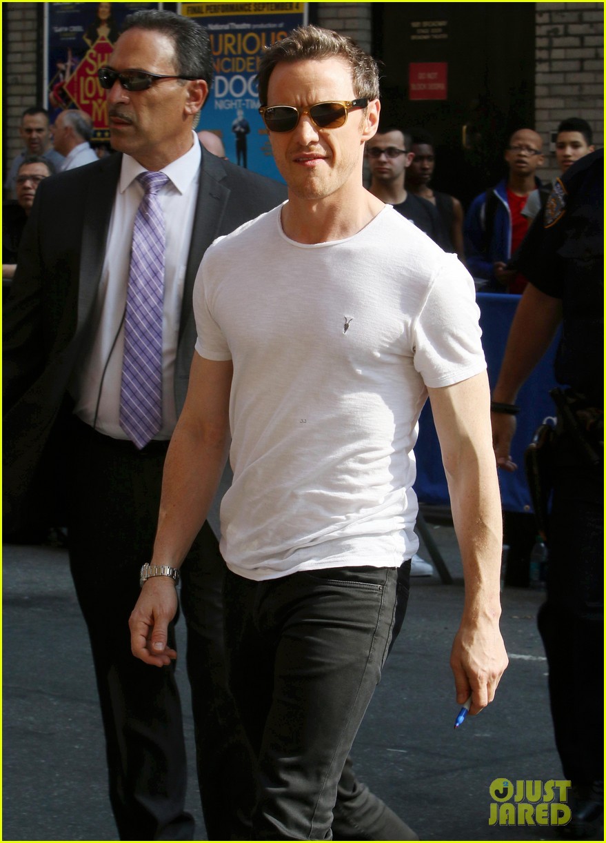 James McAvoy & Stephen Colbert Read Minds Together! (Video): Photo ...