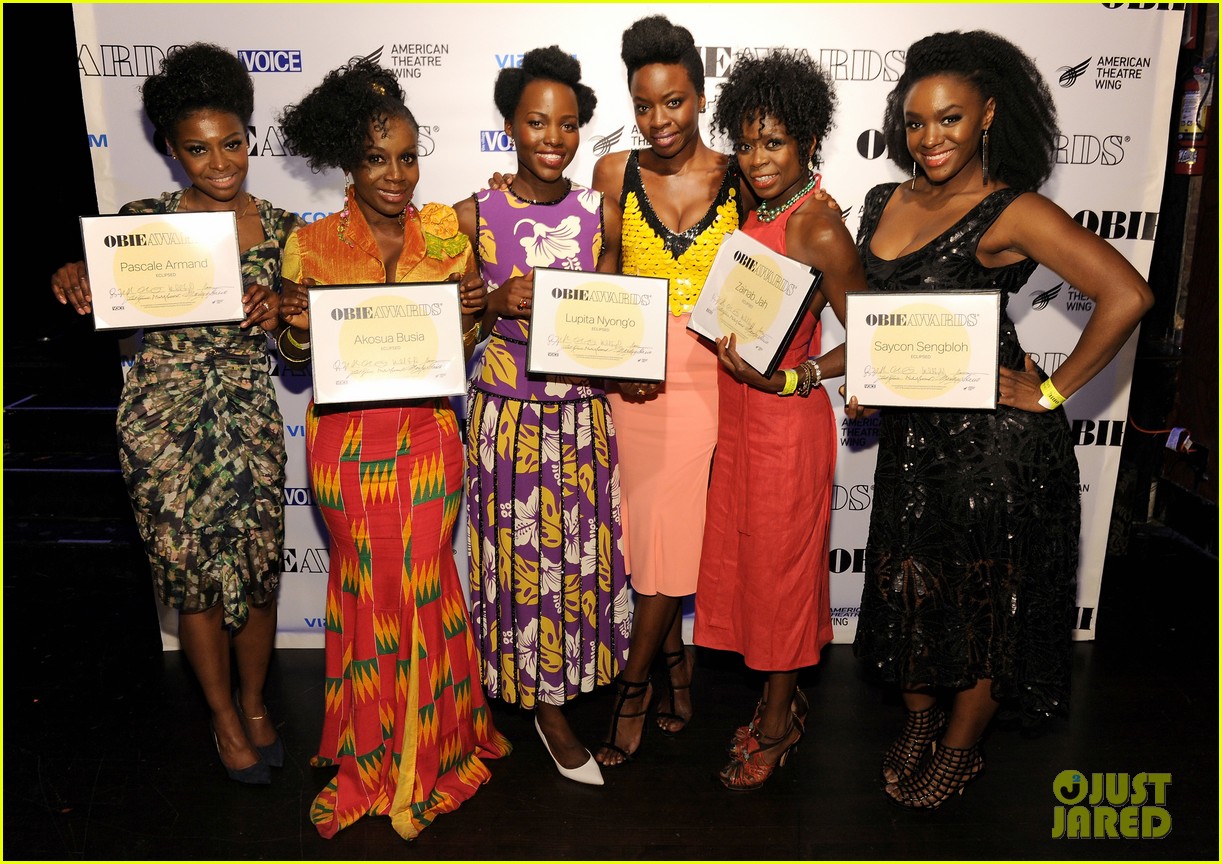 Lupita Nyong'o & Lea DeLaria Join Ensemble Casts at Obie Awards 2016 ...
