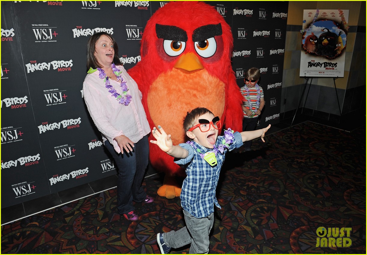 Patrick Wilson & Rachel Dratch Screen 'Angry Birds' in NYC: Photo ...
