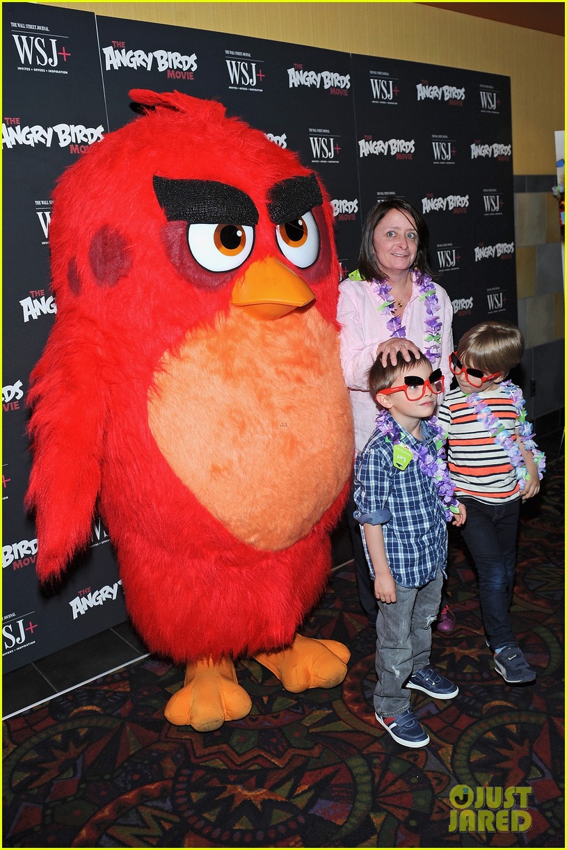 Patrick Wilson & Rachel Dratch Screen 'Angry Birds' in NYC: Photo ...