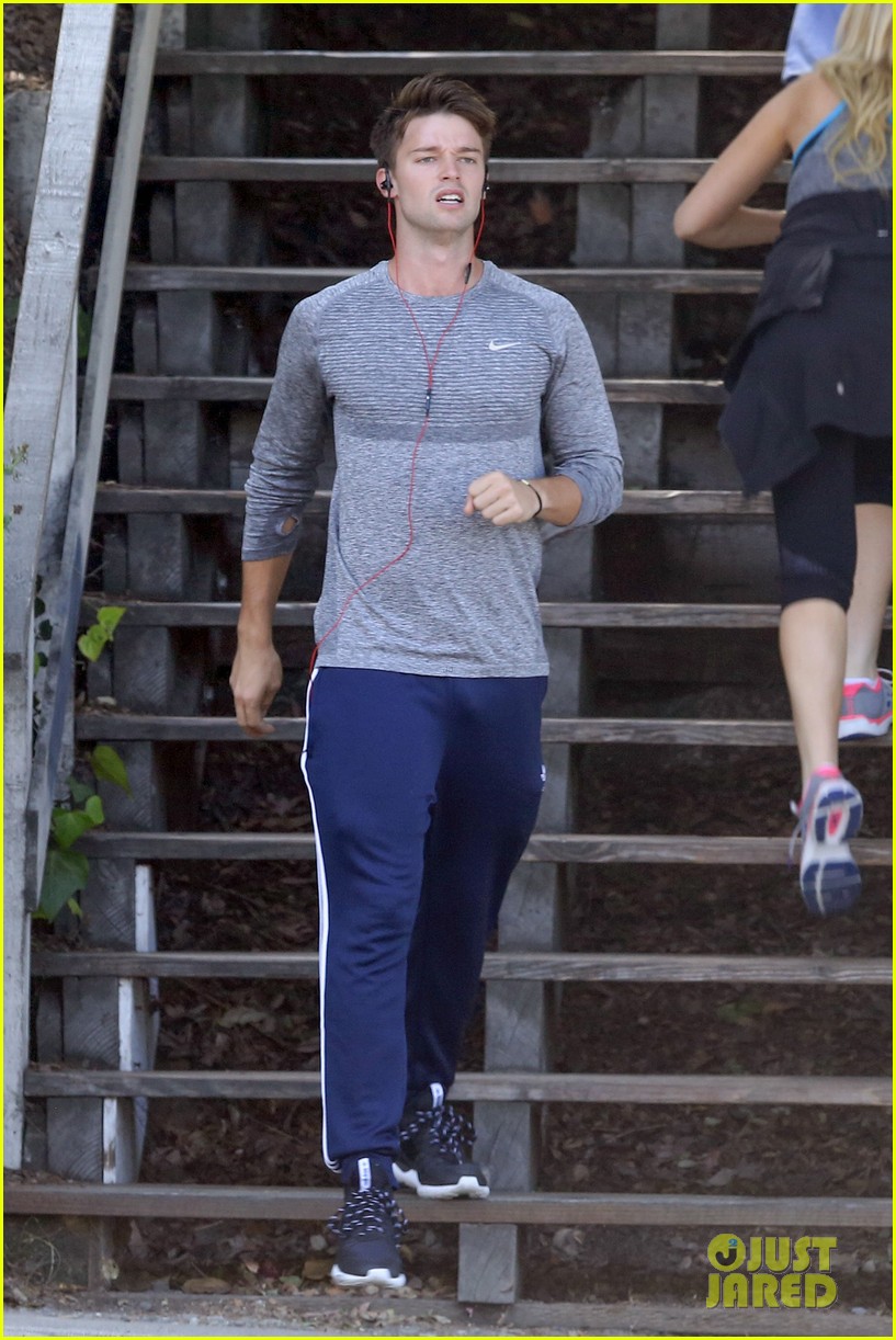Patrick Schwarzenegger & Abby Champion Hit The Stairs For Weekend ...