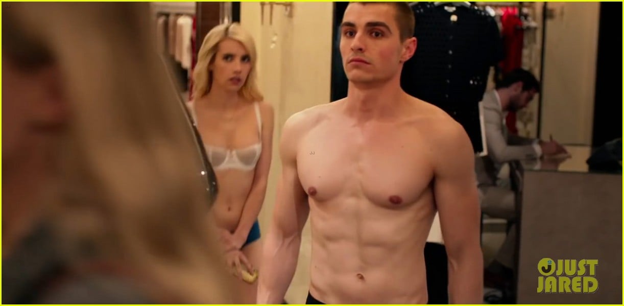 Emma Roberts & Dave Franco Strip Down in 'Nerve' Trailer: Photo 3654673 | Dave Franco, Emma ...