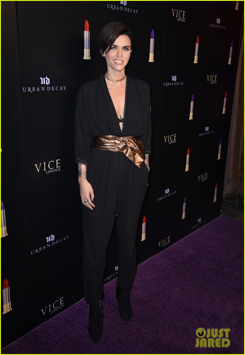 Ruby Rose Launches Urban Decay Vice Lipstick Line - Watch Ad!: Photo ...