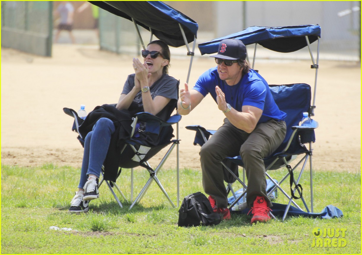 Mark Wahlberg & Wife Rhea Durham Cheer On Their Son at Soccer Game ...