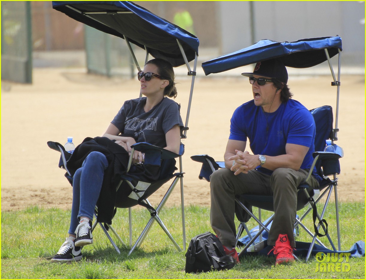 Mark Wahlberg & Wife Rhea Durham Cheer On Their Son at Soccer Game ...