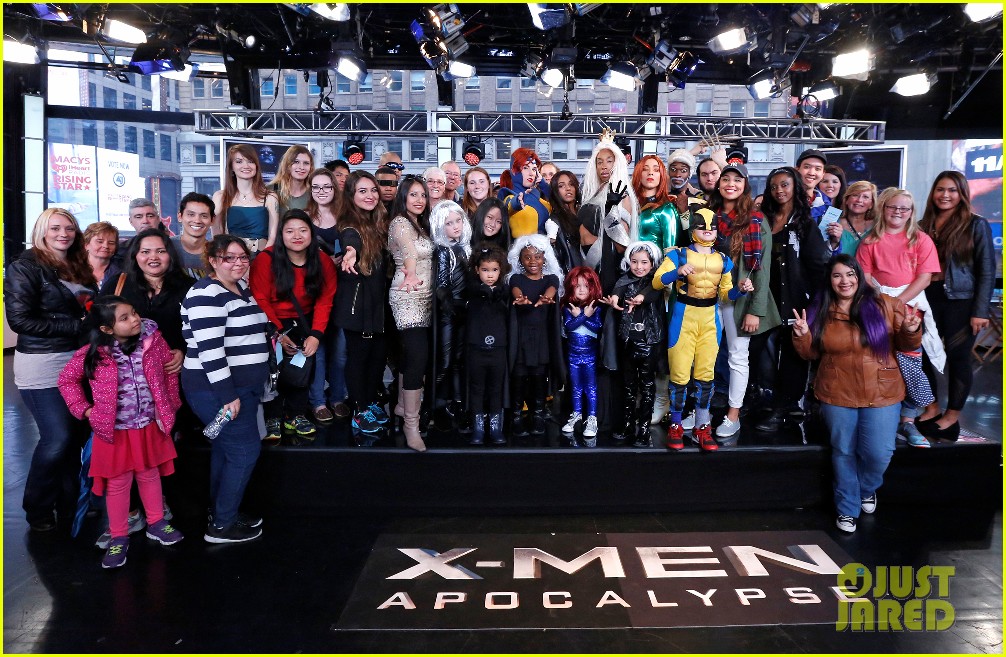 'X-Men: Apocalypse' Cast Visit 'Good Morning America' : Photo 3665007 ...