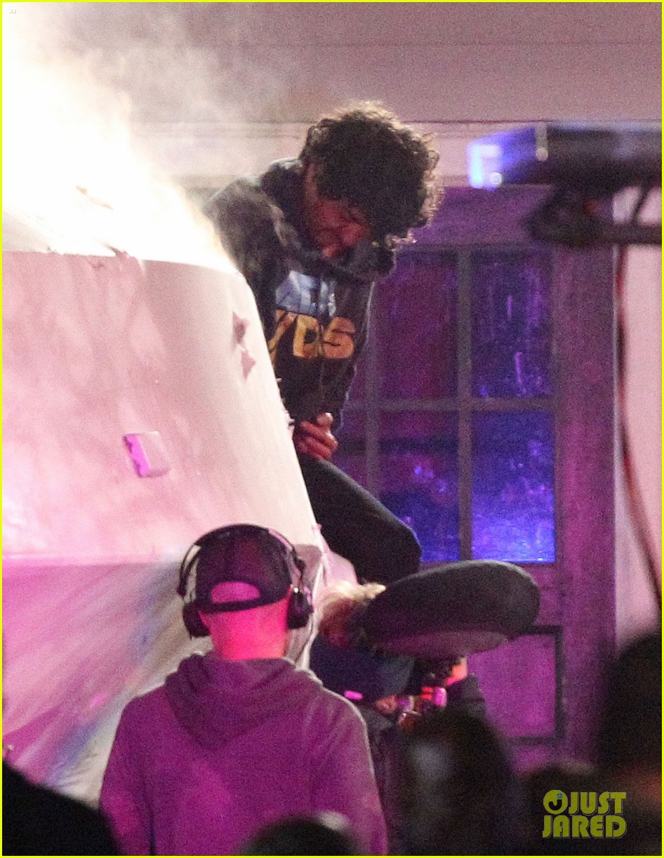 Alex Wolff Shoots Night Scenes For 'Patriots Day': Photo 3677920 ...