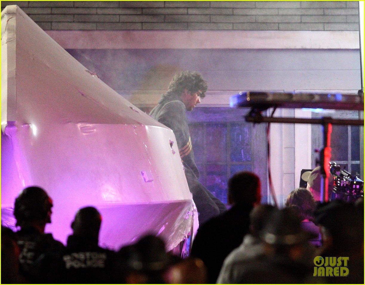 Alex Wolff Shoots Night Scenes For 'Patriots Day': Photo 3677922 ...