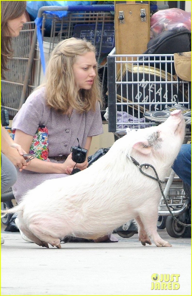 Photo: amanda seyfried pig the clapper filming 06 | Photo 3682762 ...