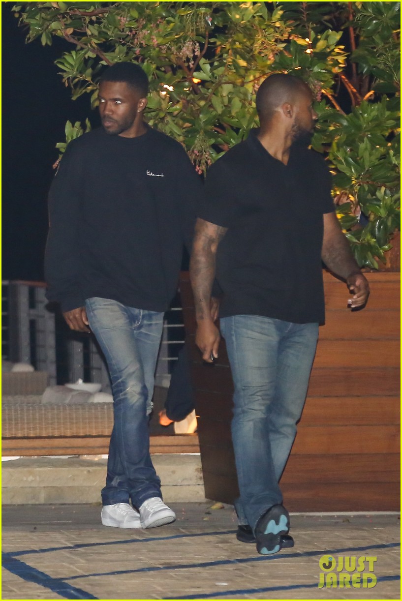 Newly Single Calvin Harris Hangs Out With Frank Ocean: Photo 3674239 ...