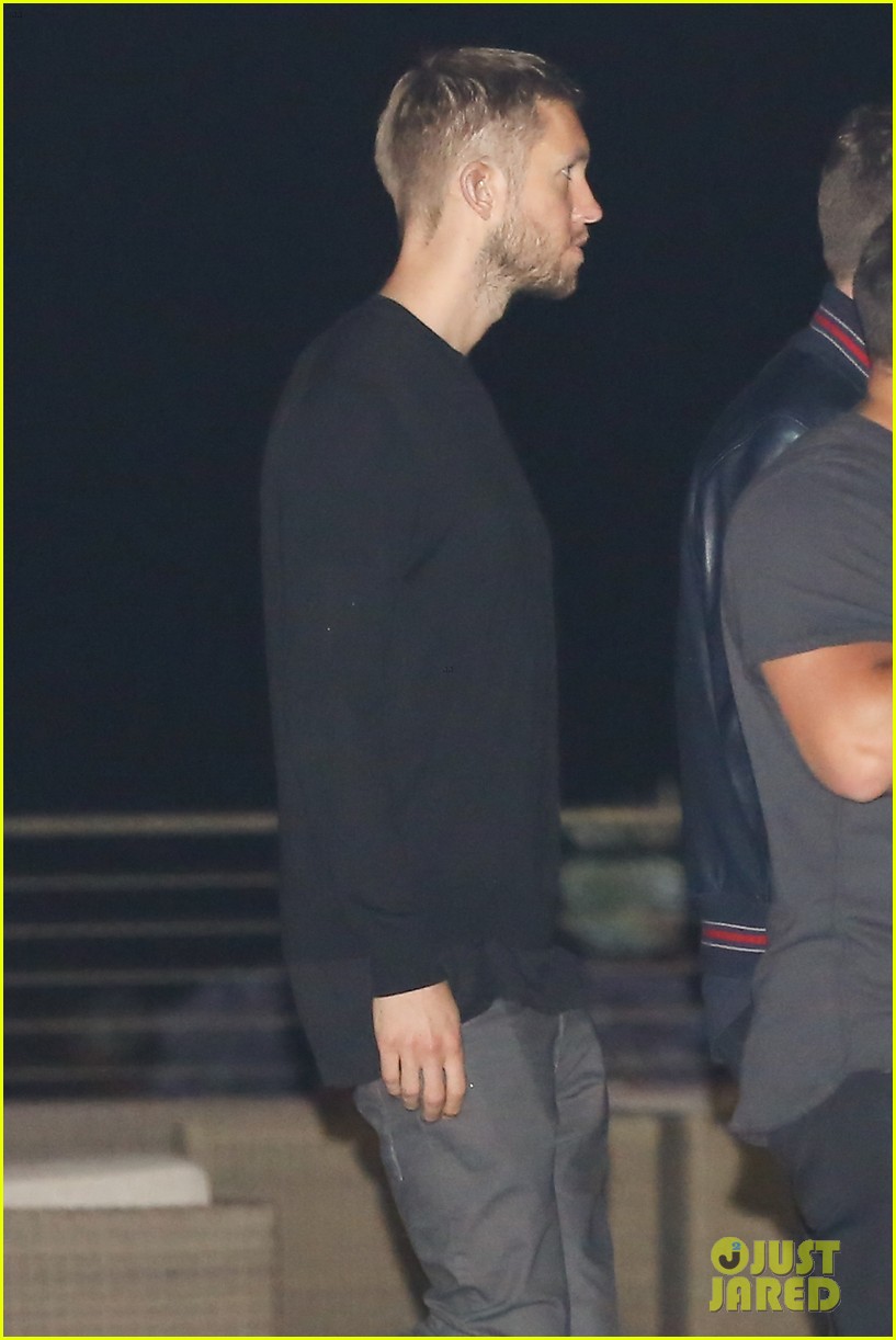 Newly Single Calvin Harris Hangs Out With Frank Ocean: Photo 3674250 ...