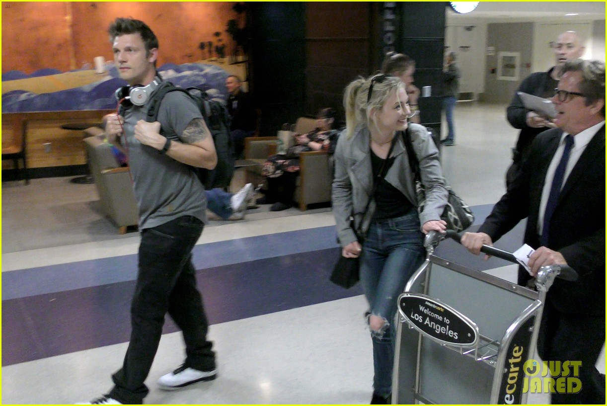 Nick Carter & Emily Kinney Excitedly Meet Each Other!: Photo 3670534 ...