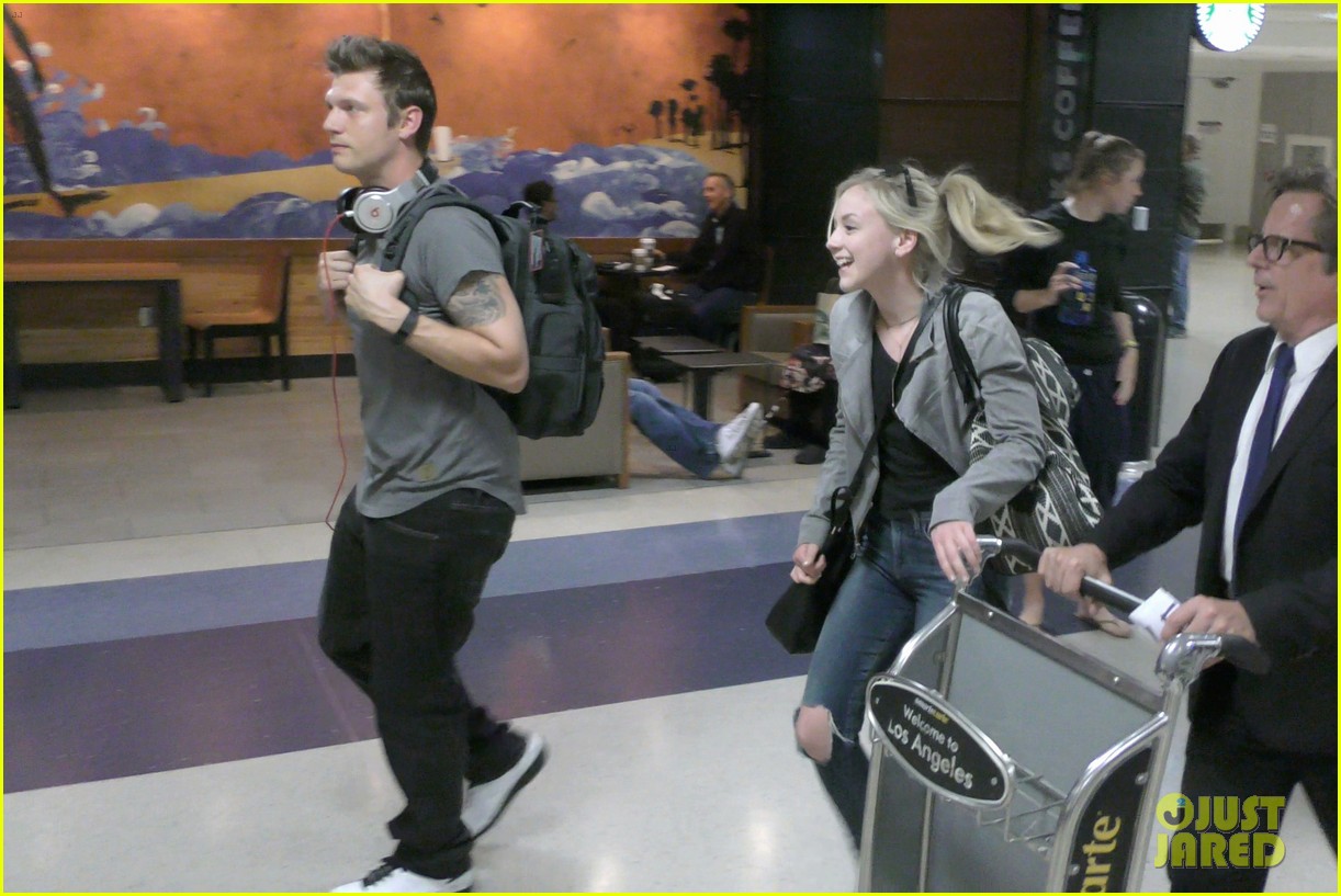 Nick Carter & Emily Kinney Excitedly Meet Each Other!: Photo 3670535 ...