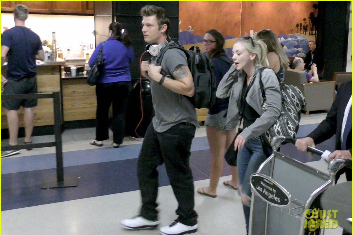 Nick Carter & Emily Kinney Excitedly Meet Each Other!: Photo 3670536 ...