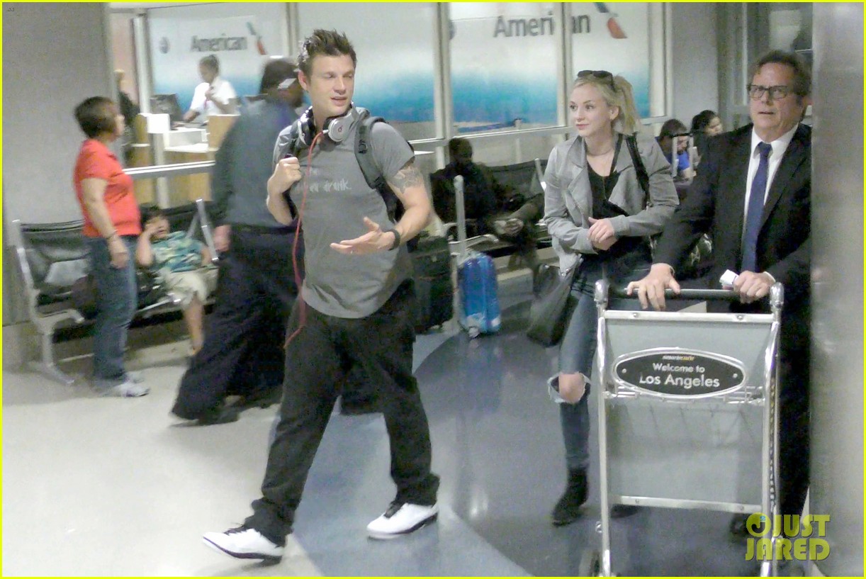 Nick Carter & Emily Kinney Excitedly Meet Each Other!: Photo 3670543 ...