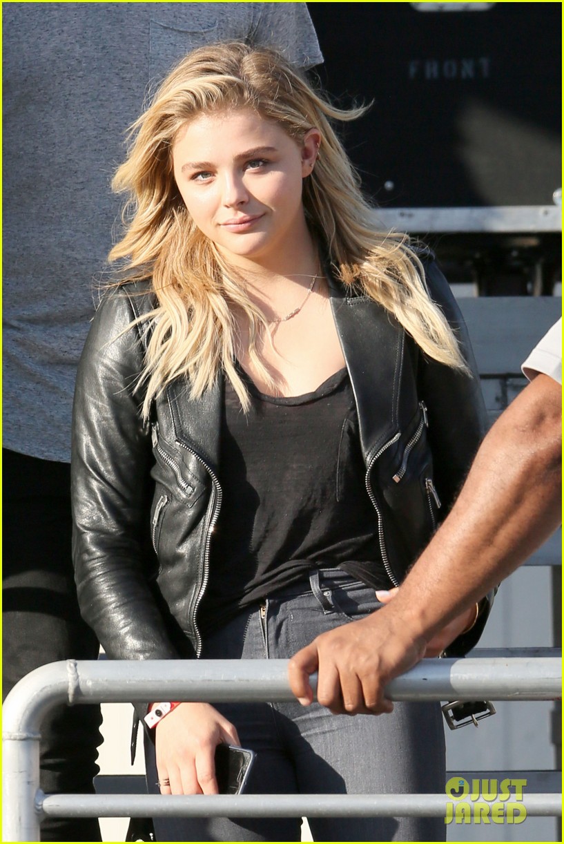 Chloe Moretz Supports Meghan Trainor at 'Jimmy Kimmel Live': Photo ...