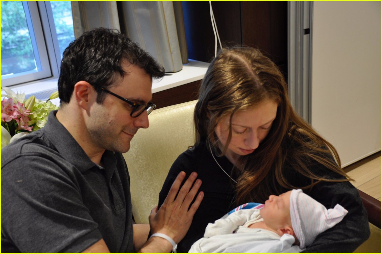 Hillary & Bill Clinton Share Photos of Chelsea's Son Aidan!: Photo ...