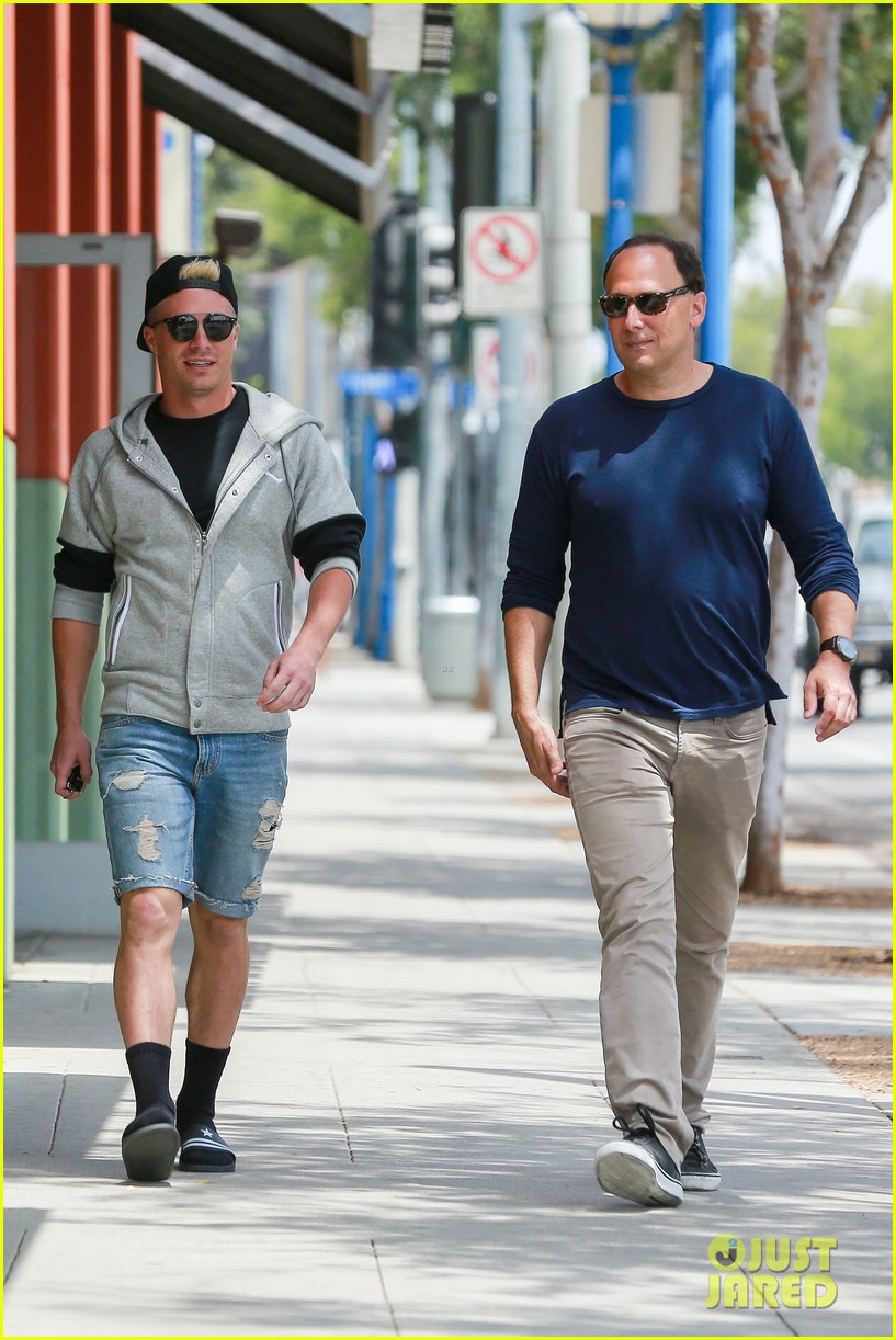 Colton Haynes Hangs With a Friend After Releasing Response to Noah ...