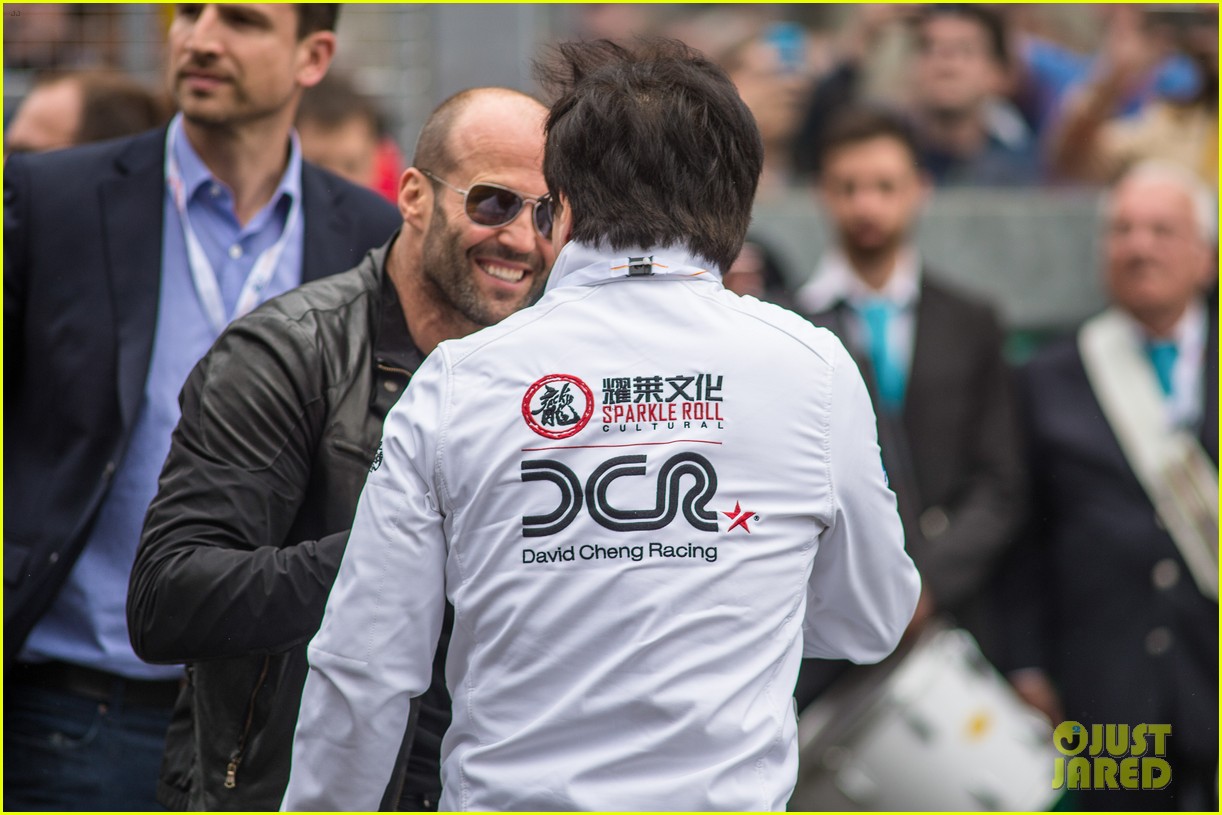 Patrick Dempsey & Jason Statham Cheer on Racers at Le Mans: Photo ...