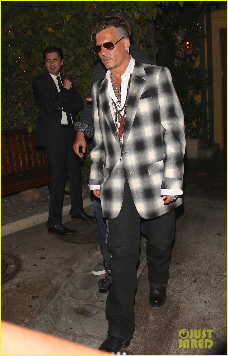 Johnny Depp Has Family Dinner With Daughter Lily-Rose: Photo 3695502 ...